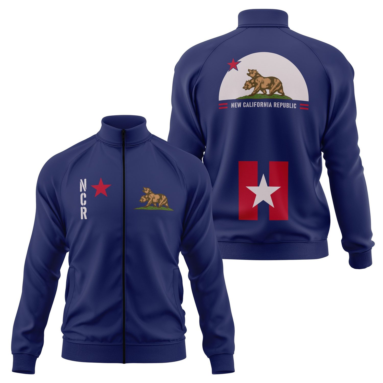 New California Republic NCR Star Edition Fermuarlı Sweatshirt XXL ...