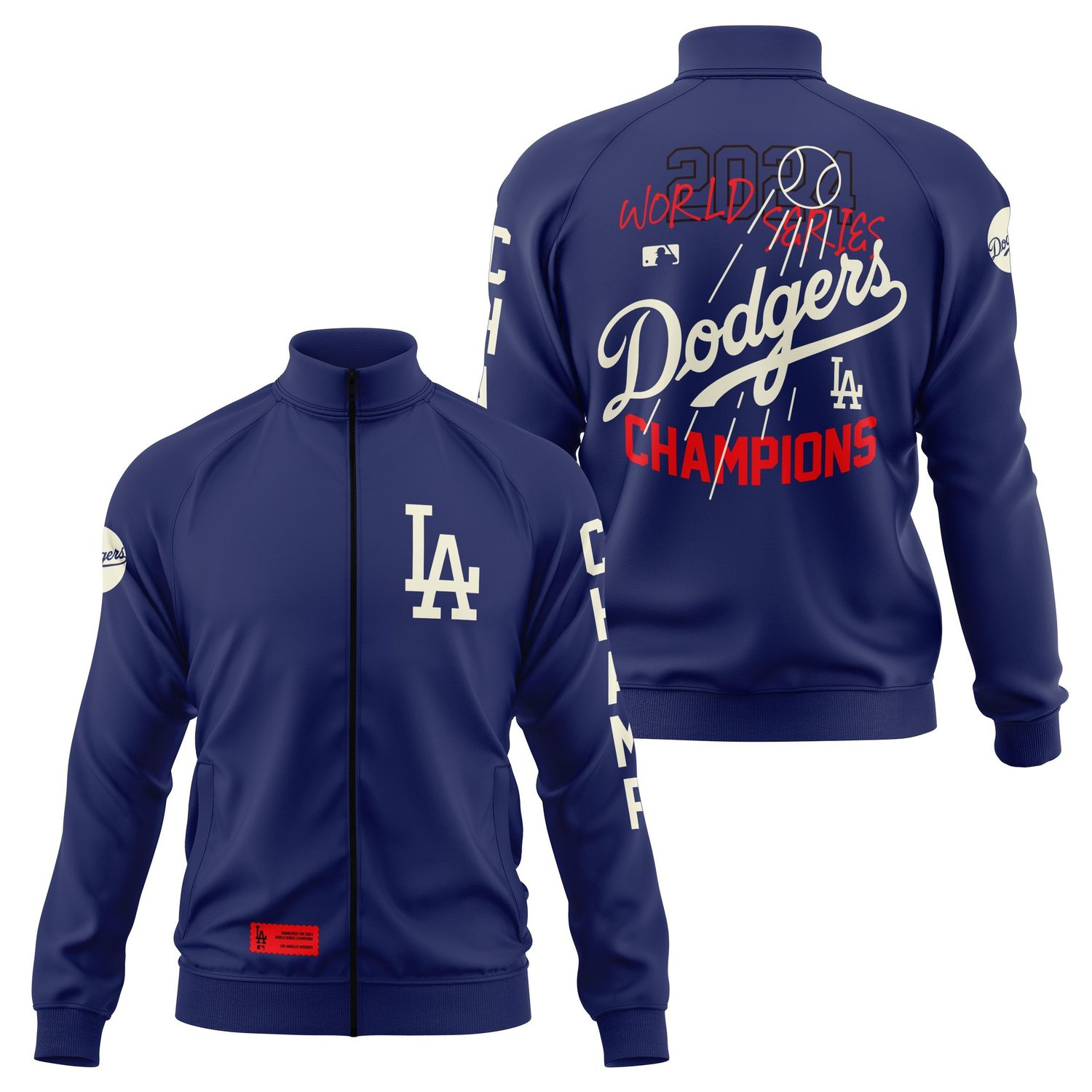 Los Angeles Dodgers WS 2024 Champions Premium Fermuarlı Sweatshirt S ...